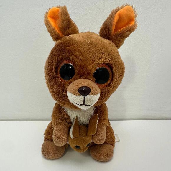 Toys | Ty Beanie Kipper The Kangaroo No Hang Tag 6 Inch | Poshmark